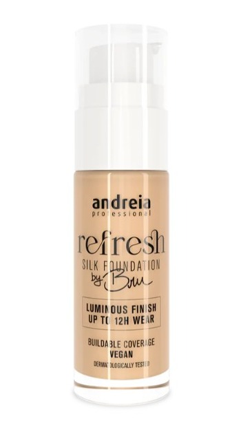 Andreia - Refresh Silk Foundation by Bru - 01 Crème - A Lojinha da Mariana